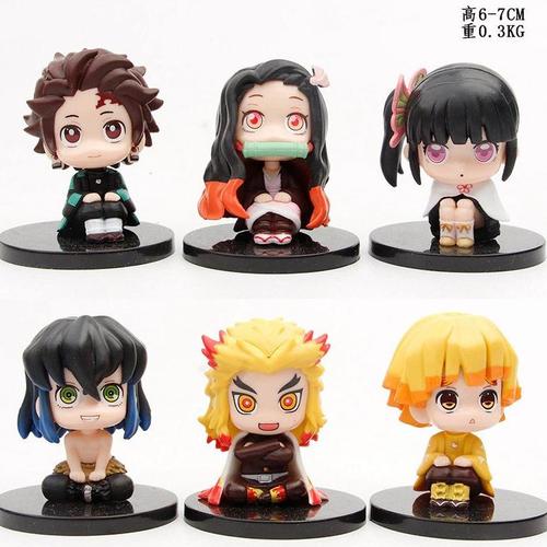 Jual Figure Demon Slayer Kimetsu No Yaiba set 6 pcs Look Up Series ...