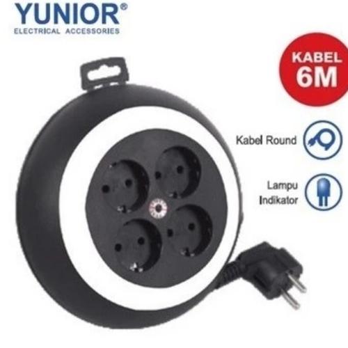 Jual Roll Kabel Box Kabel Mini Colokan 4 Lubang LOYAL YUNIOR 6 Meter ...