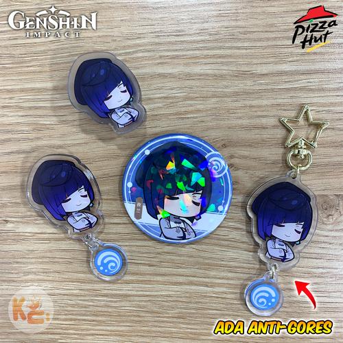 Promo 2023 Genshin Impact x Pizza Hut Standing Acrylic Ningguang x ...