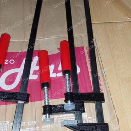 Jual Clamp F 12 x 60 Cm model F Alat Press serba guna - Jakarta Barat ...