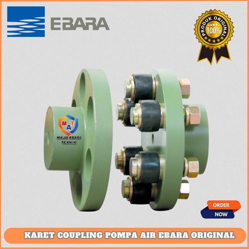 Jual karet coupling pompa air ebara original / rubber kopling pompa ...