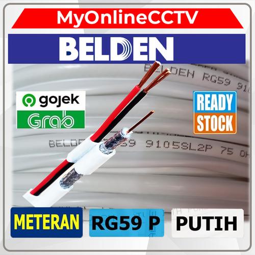 Jual Kabel Camera CCTV Belden Coaxial + Power RG59 RG6 Ecer - Jakarta ...
