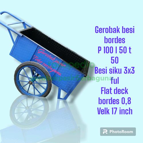 Jual Gerobak besi bordes - Hitam - Kota Depok - gerobakpasirSerbaguna ...
