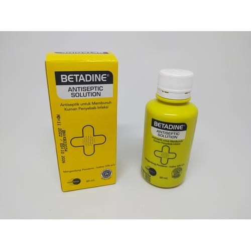 Jual Betadine Antiseptic solution 5 ml, 15 ml, 30 ml, 60 ml untuk obat ...
