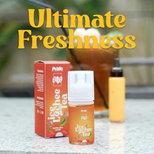 Jual Eno Ice Lychee Tea Salt Nic 30ML by Public - Liquid Elo ENO Salt ...