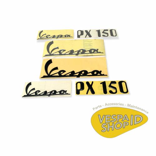 Jual Sticker Emblen Vespa New PX set - Kota Bandung - vespashop_id ...