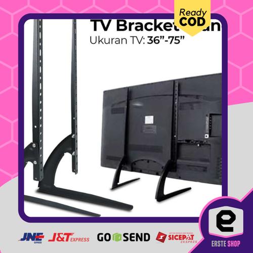 Jual Bracket TV Monitor Penyangga TV Meja Ukuran 32 - 65 Inch Universal ...