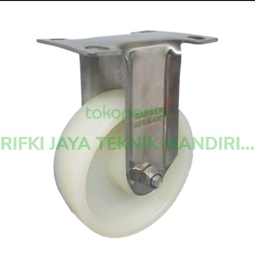 Jual Roda troli troly stainless Nylon 4"inch medium mati Ranger Germany ...