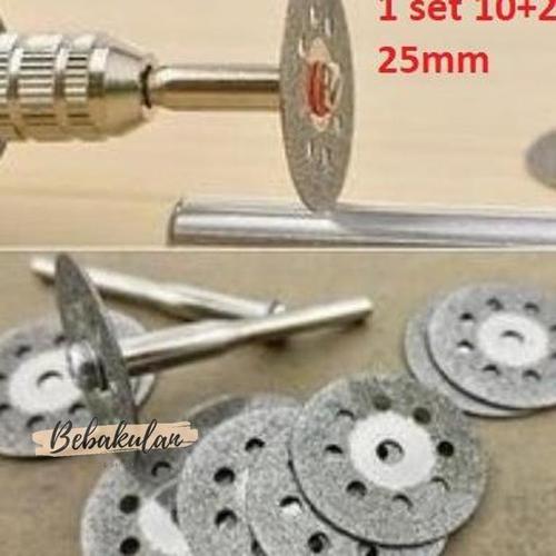 Jual Rotary Cutting Disk Mini Grinder Set Mata Gerinda Potong Diamond ...