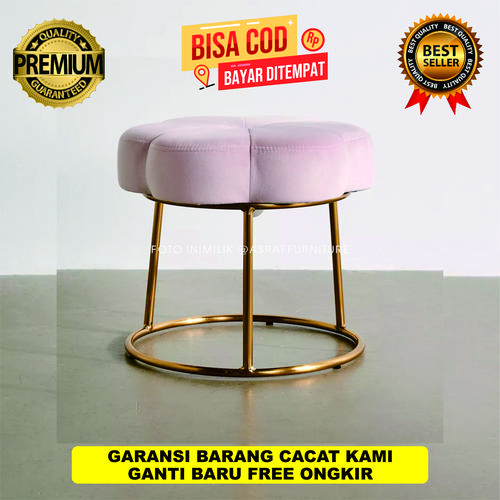 Jual STOOLS SOFA KAKI BESI / STOOL SOFA - Kab. Jepara - Baraka jati | Tokopedia