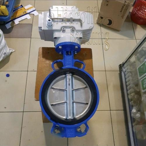Jual MOTORIZED BUTTERFLY VALVE 8" DC 24 CAST IRON BUTTERFLY VALVE ...
