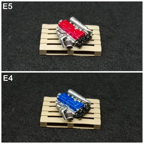 Jual ENGINE DETAILING E4 E5 MODEL 2JZ GTE for DIECAST 1/64 - E4 BLUE ...