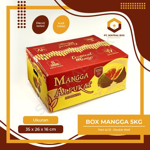 Jual Kardus/ Box Mangga Isi 12 (5 KG) kardusmurah/kardusbuah ...