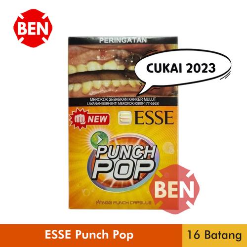 Jual Rokok ESSE PUNCH POP 16 BATANG - Mango Capsule Kuning Mangga Slop ...