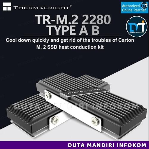 Jual ThermalRight TR M.2 2280 NVMe Type A-B I A-G NGFF SSD Heatsink Cooler - Type A-B - Jakarta ...