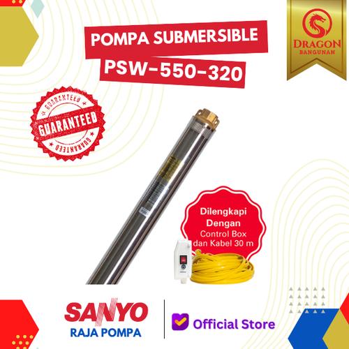 Jual Sanyo Psw 550 - 320 0,75 HP + Kabel 30M Pompa Satelit SubMersible Pump - Kota Tangerang ...