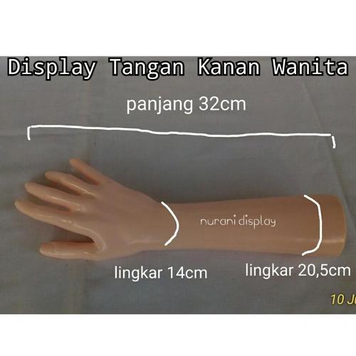 Jual BAGUS Manekin Display Tangan Patung Tangan Manekin Tangan Pajangan ...