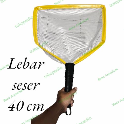 Promo Seser Ikan Besar 40 Cm Serokan Ikan Koi 40 cm - D 30 cm - Kota ...