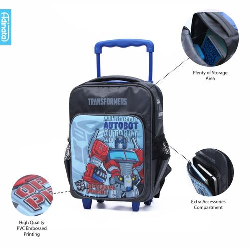 Jual Tas Trolley Transformers 14" Adinata - Trolley Anak / Tas Koper - Jakarta Utara - BBAS bag ...
