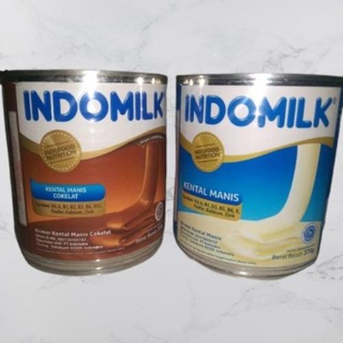 Jual MINUMAN ~( HARGA PER 1 KALENG) SUSU INDOMILK KALENG KENTAL MANIS ...