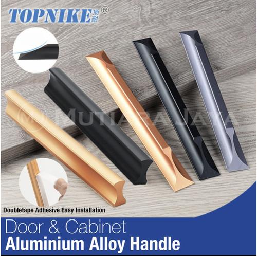 Jual TOPNIKE Tarikan Laci Handle Gagang Pintu Lemari Tempel Aluminium ...
