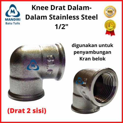 Jual Elbow 1/2" inch Knee Keni Drat Luar Dalam Stainless Steel Anti Karat - Kota Bogor - Mandiri ...