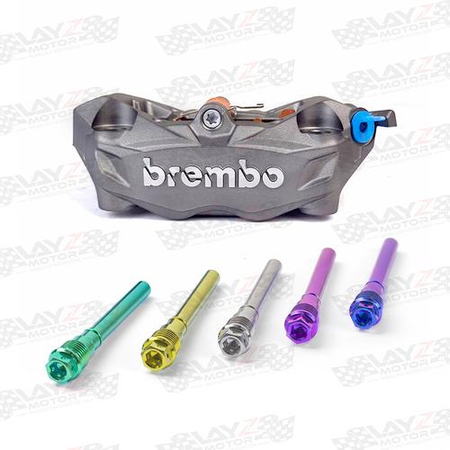 Jual KENDMOTO BAUT TITANIUM PIN BREMBO M4.32 - Blue - Jakarta Barat ...