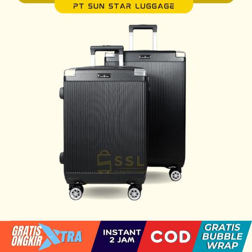 Jual Koper Kabin Premium Lokal Ukuran 20 Inch / Koper 24 inch / Kunci ...