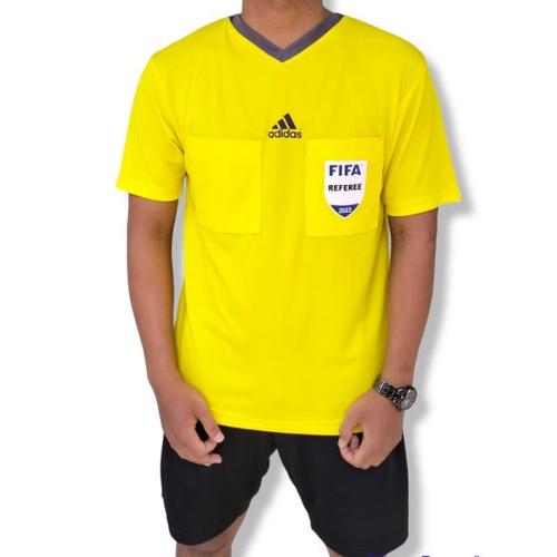 Jual BAJU WASIT ADIDAS PIALA DUNIA 2022 ( LOGO : SAKU FIFA REFEREE ...