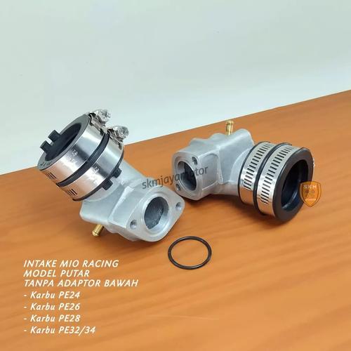 Jual Intake Manifold Manipol Mio Karbu Pe24/Pe28/Pe32 tanpa Adaptor ...