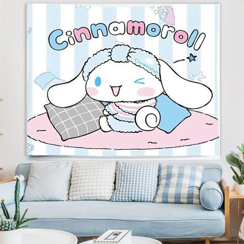 Jual POSTER KAIN WALLPAPER KAIN HIASAN BACKGROUND DINDING MOTIF SANRIO ...