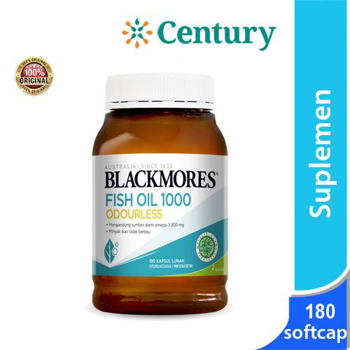 Promo Blackmores Odourless Fish Oil 1000 Mg 180 Kapsul/EPA/DHA ...