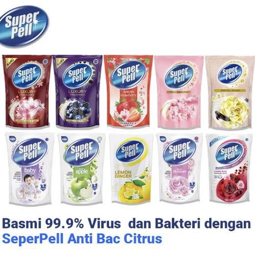 Jual Superpell Superpel Super pel Refill 770ml - Lemon Ginger - Jakarta ...