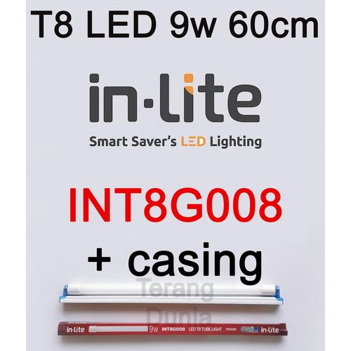 Jual Inlite Neon LED 9w 60cm INT8G008 TL Neon LED 9w TL LED 60cm 9w ...