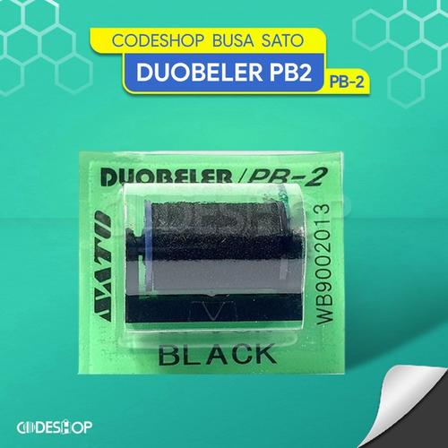 Jual Ink Busa Roll Sato PB2-230 Mesin Label Harga Tinta Hitam - Kota ...