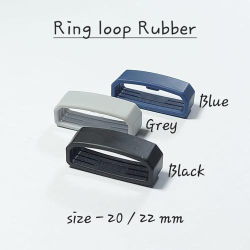 Jual ring loop karet strap jam tangan - 22 mm - Hitam, 20mm - Kota ...