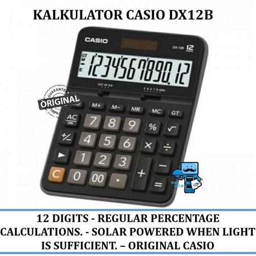 Jual Kalkulator Casio DX12B - ORIGINAL PRODUL CASIO - Jakarta Pusat ...