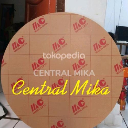 Jual Acrylic HITAM tebal 5mm potong bulat / lingkaran Diameter 60cm ...