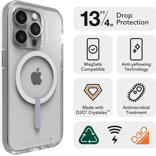 Jual CASE CLEAR IPHONE 13/14 - 13 PROMAX - 14 PROMAX - GEAR4 CRYSTAL ...