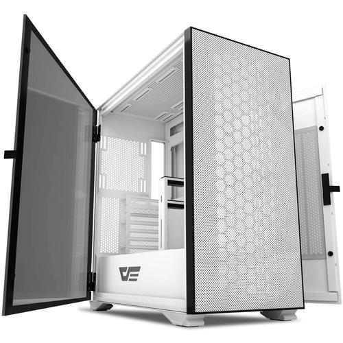 Promo darkFlash DLX21 Mesh ATX Casing PC - Putih+Fan Cicil 0% 3x ...