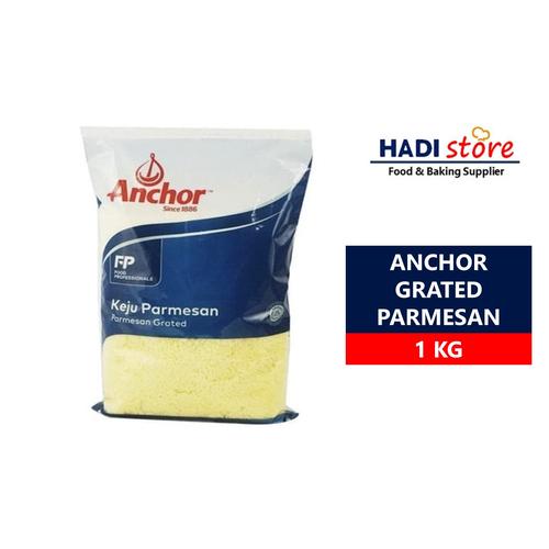 Jual ANCHOR KEJU BUBUK PARMESAN - GRATED PARMESAN CHEESE - 1 KG ...
