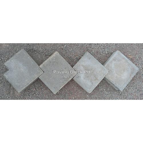 Jual Paving Block Model Ubin C atau Ubin Coak Tebal 8 cm (K300) - Abu ...