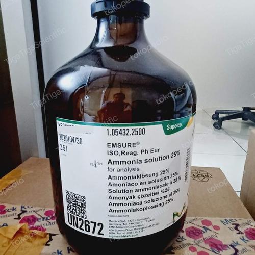 Jual Ammonia solution 25% Merck 2.5 Liter - Jakarta Pusat - TigaTigaScientific | Tokopedia