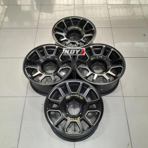 Jual Velg Mobil Racing SWAMPERS HSR R18X9 6X139,7 pnp rangger hilux ...