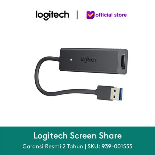 Promo Logitech Screen Share USB HDMI - Garansi Resmi Logitech 2 Tahun ...