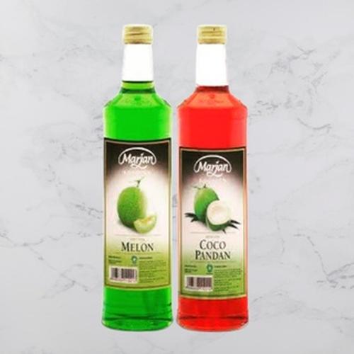 Jual MINUMAN ~ ( PER 1 BOTOL ) SIRUP MARJAN MELON / COCO PANDAN - Hijau ...