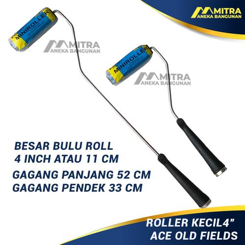 Jual ROLLER CAT TEMBOK ACE OLDFIELDS 4 INCH / KUAS ROLL TEMBOK - SET ...