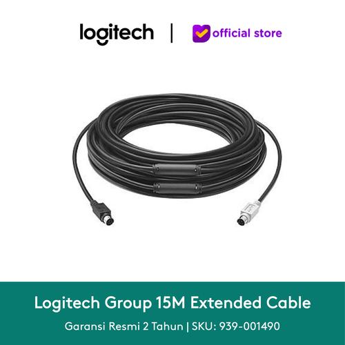 Promo Logitech GROUP Extended Cable 15M - Kabel Perpanjangan - Garansi ...