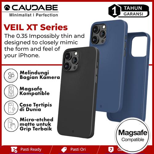 Jual Slim Case iPhone 14 Pro Max Plus - Caudabe Veil Casing - 14 Pro ...