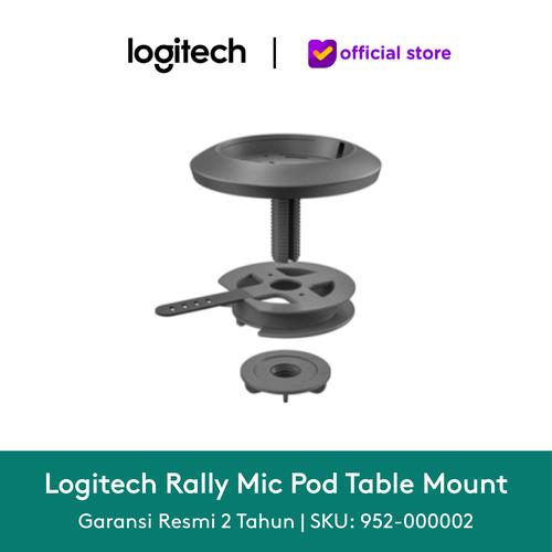 Promo Logitech Table Mount for Rally Mic Pod - Garansi Resmi 2 Tahun ...